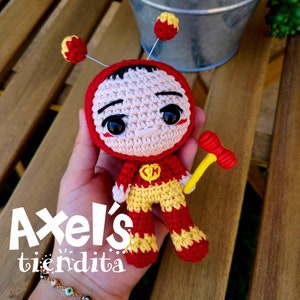 Chilindrina Amigurumi - Chapulin Colorado Crochet Plushie - Mexican ...