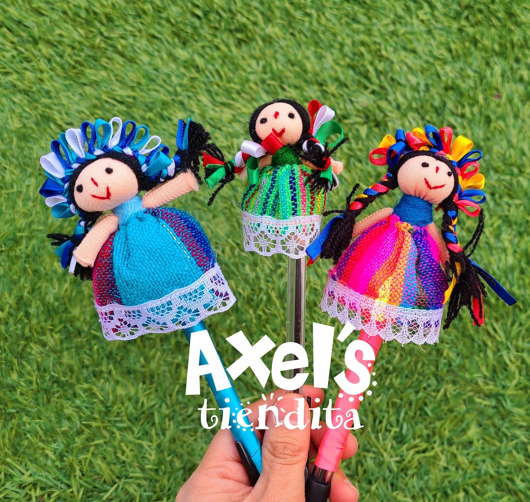 Lele Doll Pen - Mexican Rag Doll - Otomi Doll Pen - Etsy