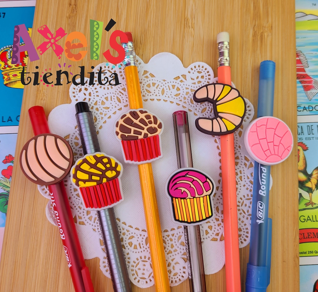Pan Dulce Pen Topper - Hispanic Pen Clips - Silicone Pen Topper ...