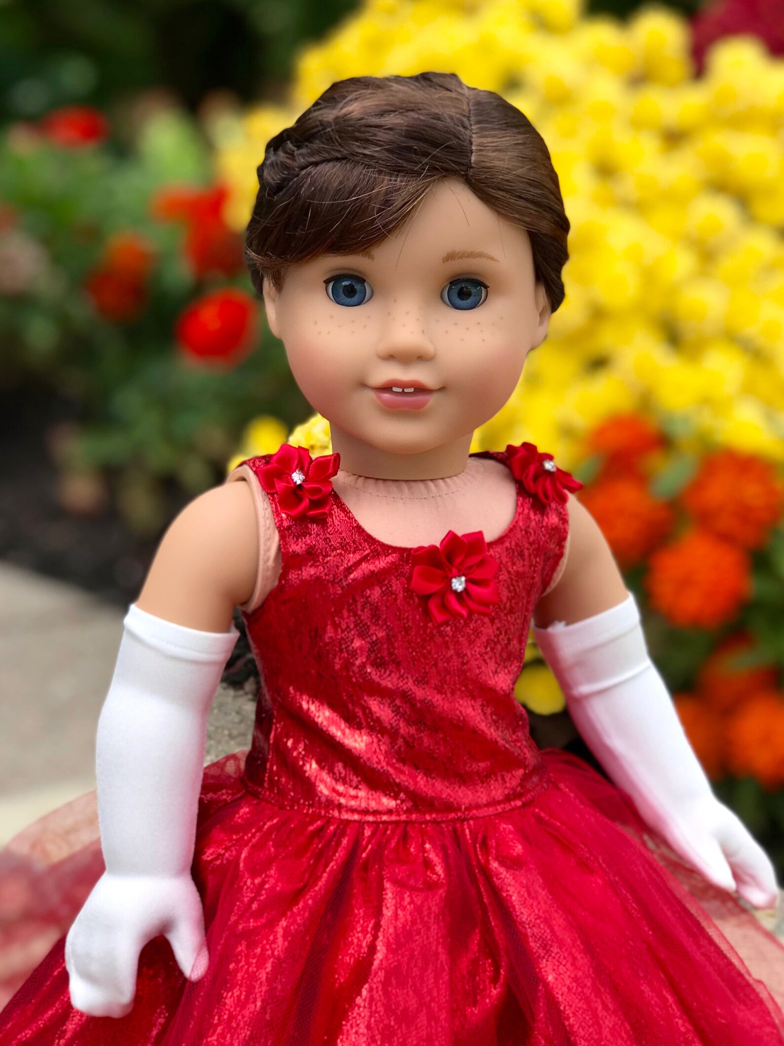 Lady in Red 3 Piece Outfit Red Gown Gloves and Cape - Etsy