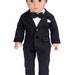 Tuxedo - 5 Piece Tuxedo Set for 18 Inch Dolls - Jacket, Pants, Belt ...