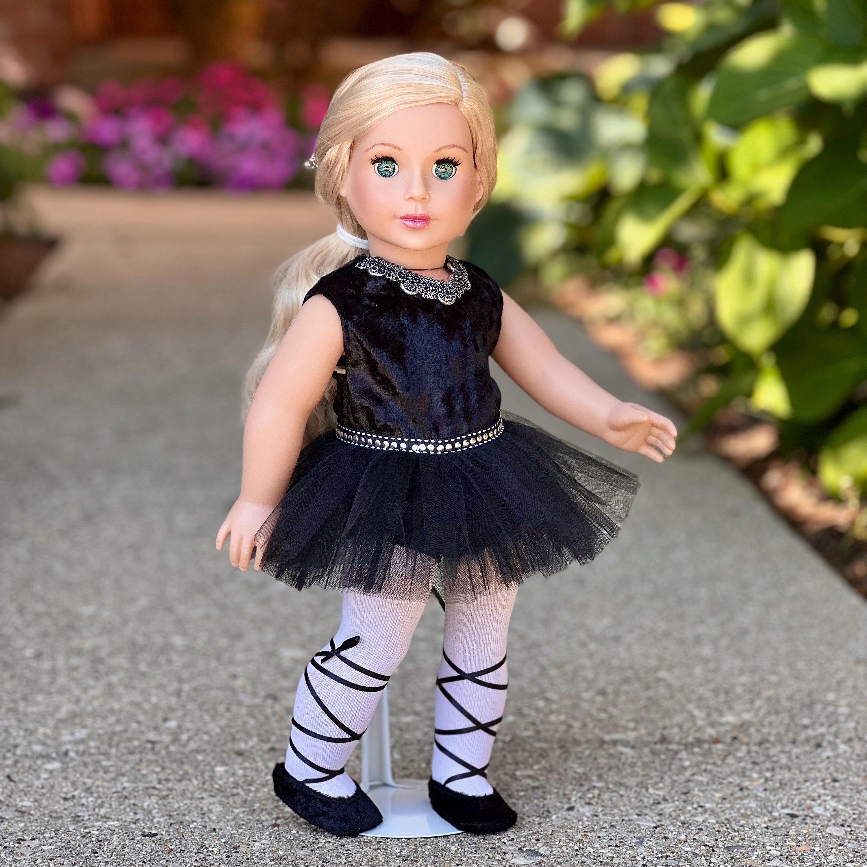 Black Swan Clothes Fits 18 Inch Doll Ballerina Outfit Includes Leotard Tutu Tights and Ballet Shoes Etsy Australia
