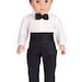 Tuxedo - 5 Piece Tuxedo Set for 18 Inch Dolls - Jacket, Pants, Belt ...
