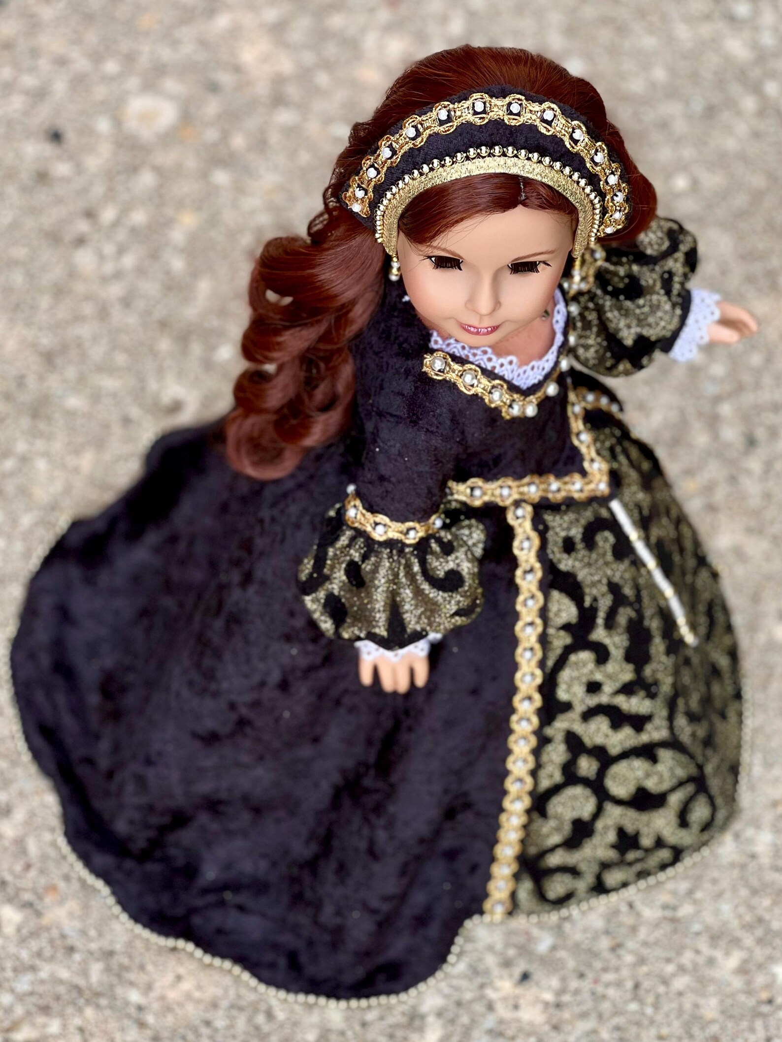 Catherine of Aragon - Digital PDF Sewing Pattern Fits 18" Dolls - Doll ...