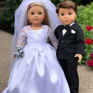 Tuxedo - 5 Piece Tuxedo Set for 18 Inch Dolls - Jacket, Pants, Belt ...