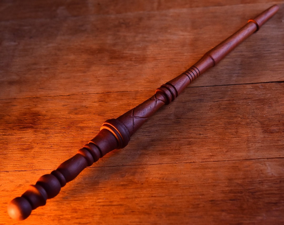 Handcrafted Wooden Antique Wand, 12'' Unknown Wood, Witch's Wand - Etsy