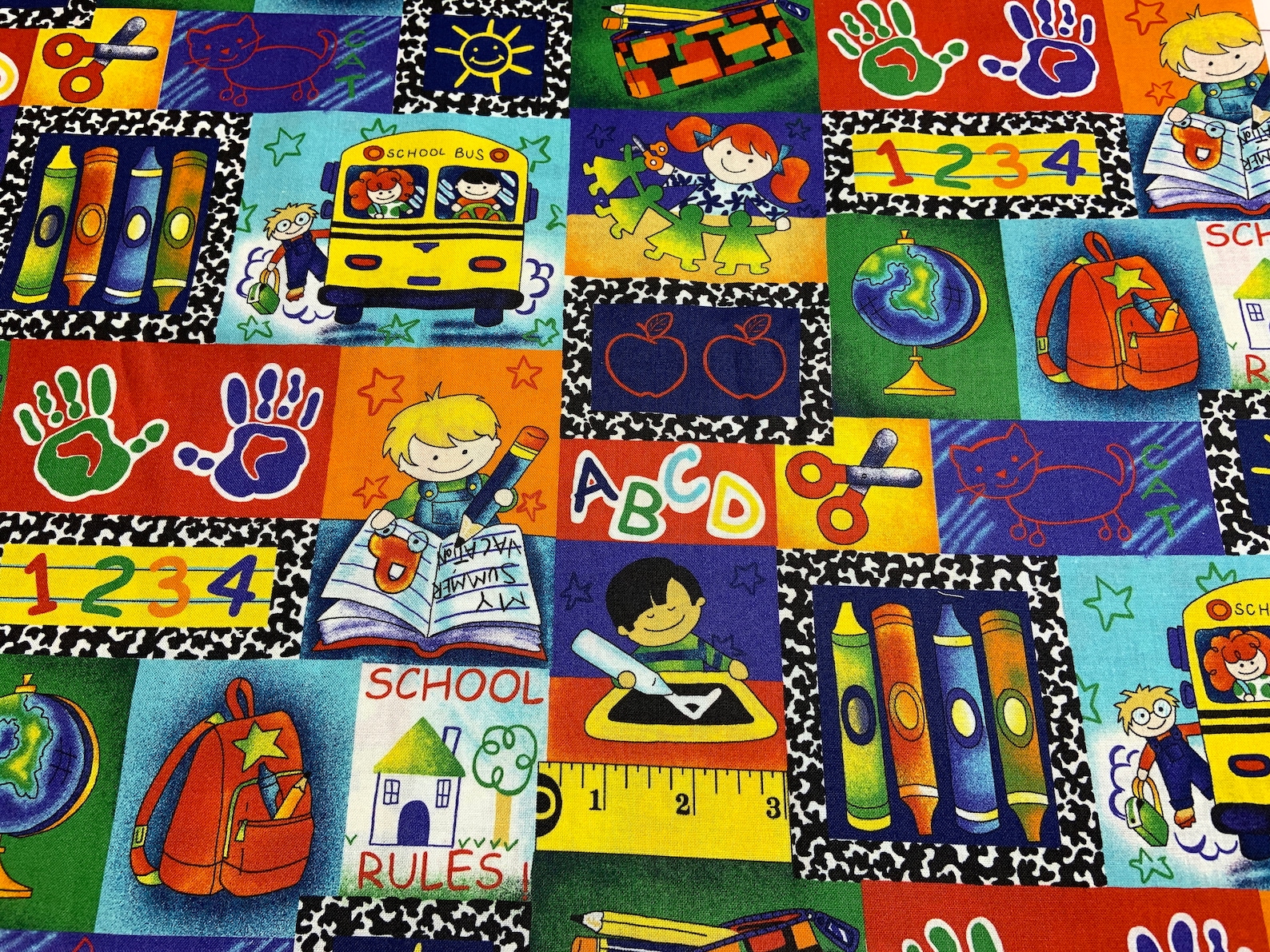 Spring Creative-kinder Kids Patch One Continuous Cut 1/2 | Etsy