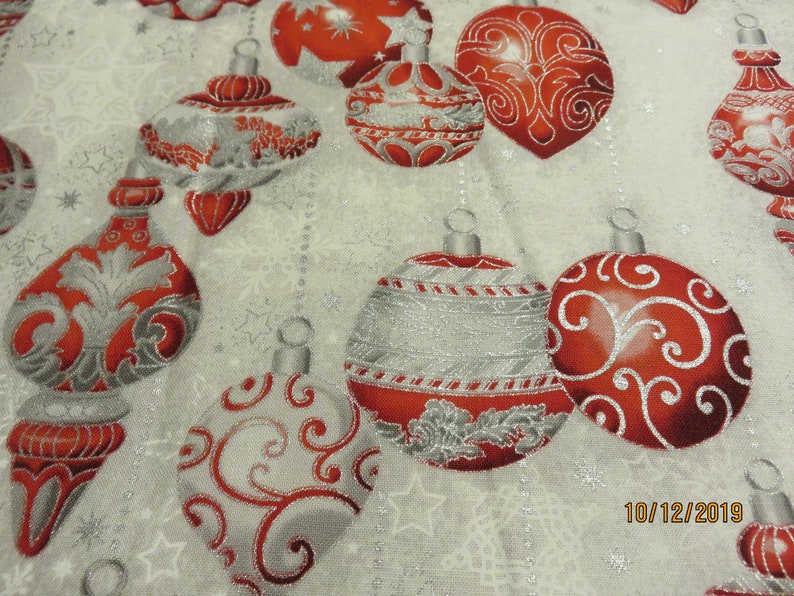 Robert Kaufman Holiday Flourish Design 72419-red | Etsy