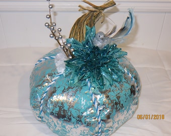 Turquoise Pumpkin | Etsy