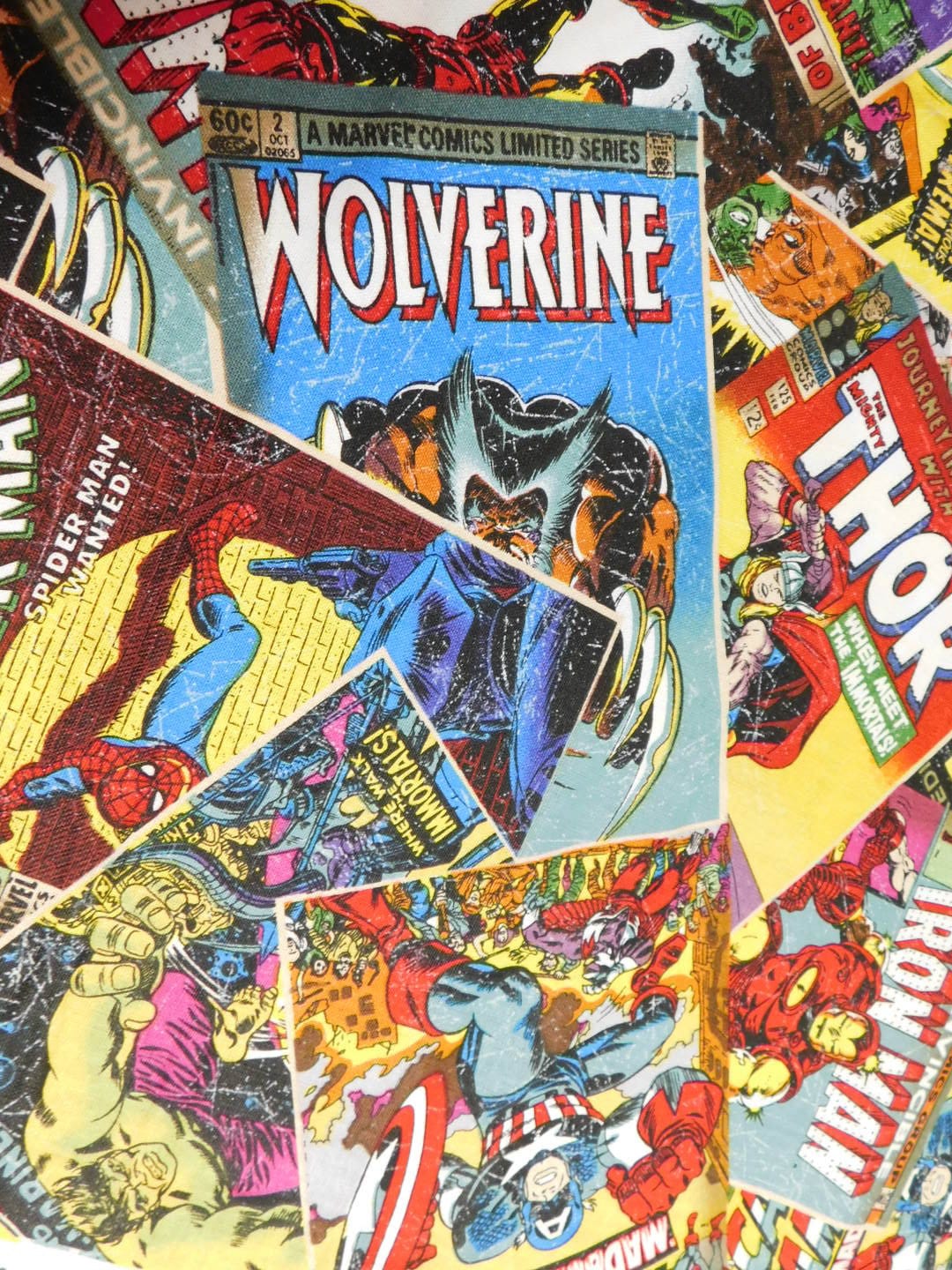 Marvel Comic Book Covers One Continuous Cut Price | Etsy