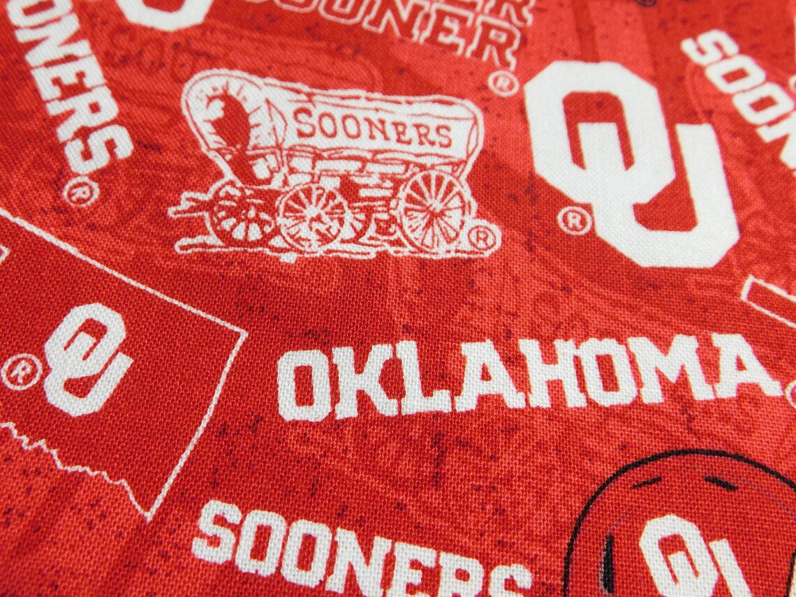 Team Shop-oklahoma Tone on Tone-college Cotton One | Etsy