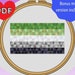Safe Space Intersectional Flag Ally/pride LGBTQ Cross Stitch Pattern - Etsy