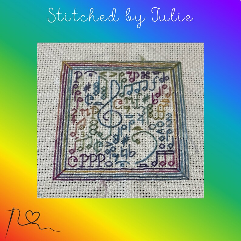 Music Blackwork Pattern - Etsy