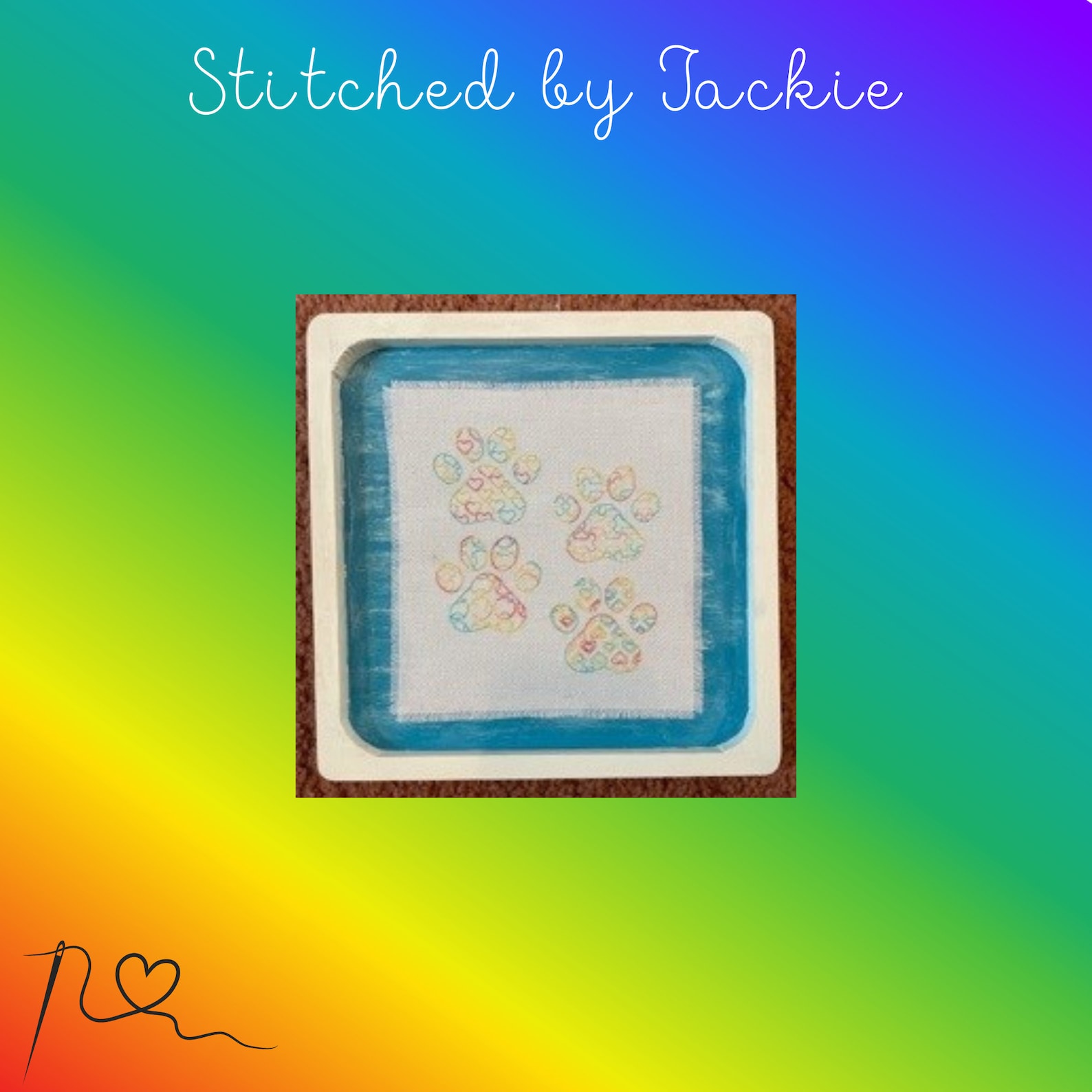 Puppy/dog Paw Blackwork Pattern - Etsy