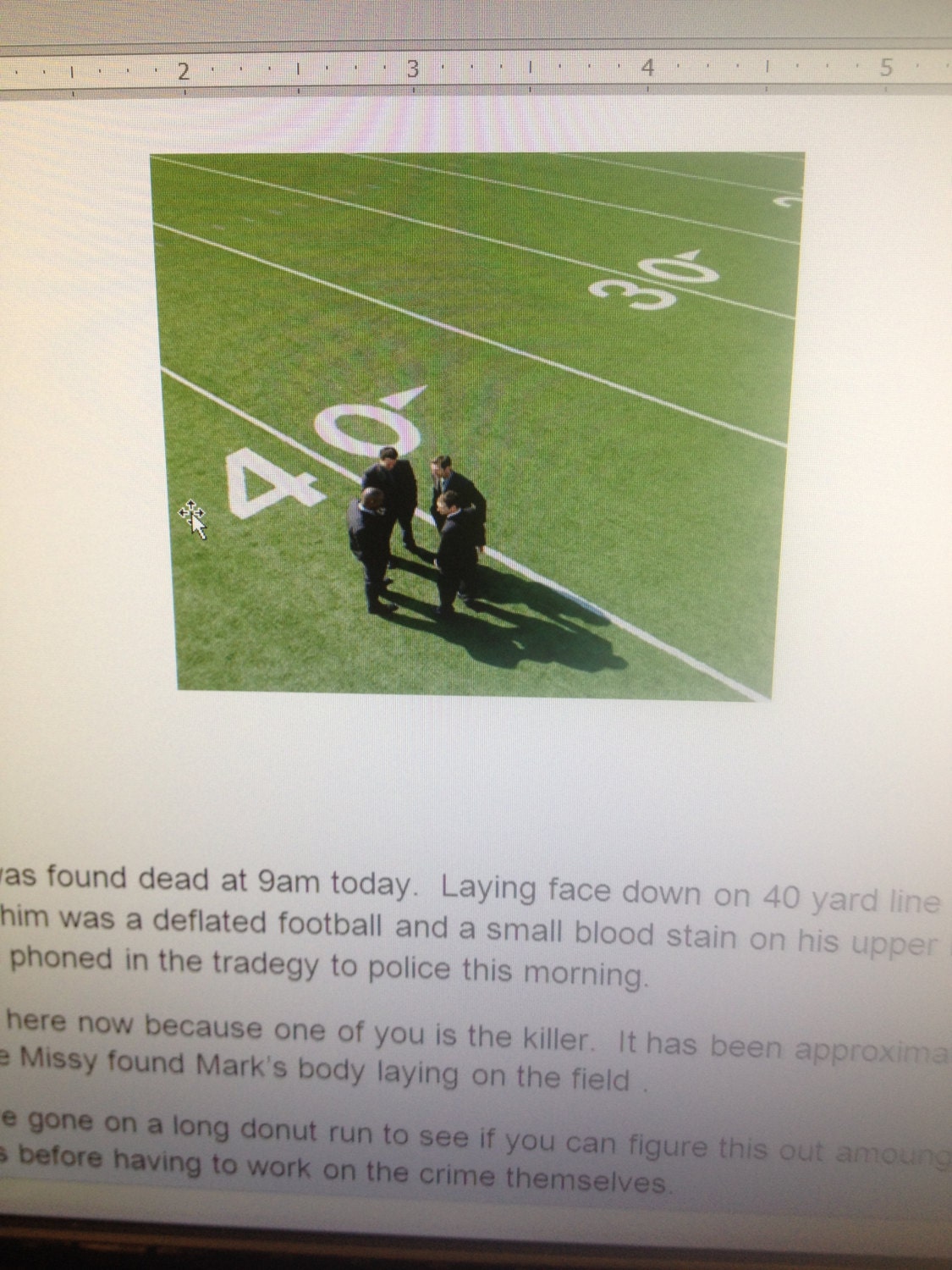 Touchdown Tragedy Football Party Theme. - Etsy