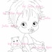 Digi Stamps, Scrapbooking Printable, Digital Stamp, Baby Stamps, Babies ...