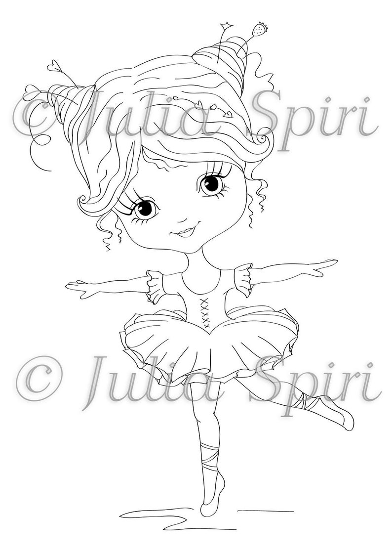 Digital Stamps, Digi Stamp, Scrapbooking Printable, Ballet Stamps ...