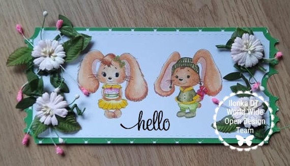 Digital Stamps Digi Stamp Coloring Pages Bunny Stamps Pets - Etsy