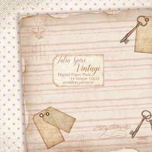 Old Digital Paper, Rustic, Notepad, Letters, Postage Stamp Note ...