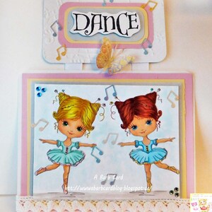 Digital Stamps, Digi Stamp, Scrapbooking Printable, Ballet Stamps ...