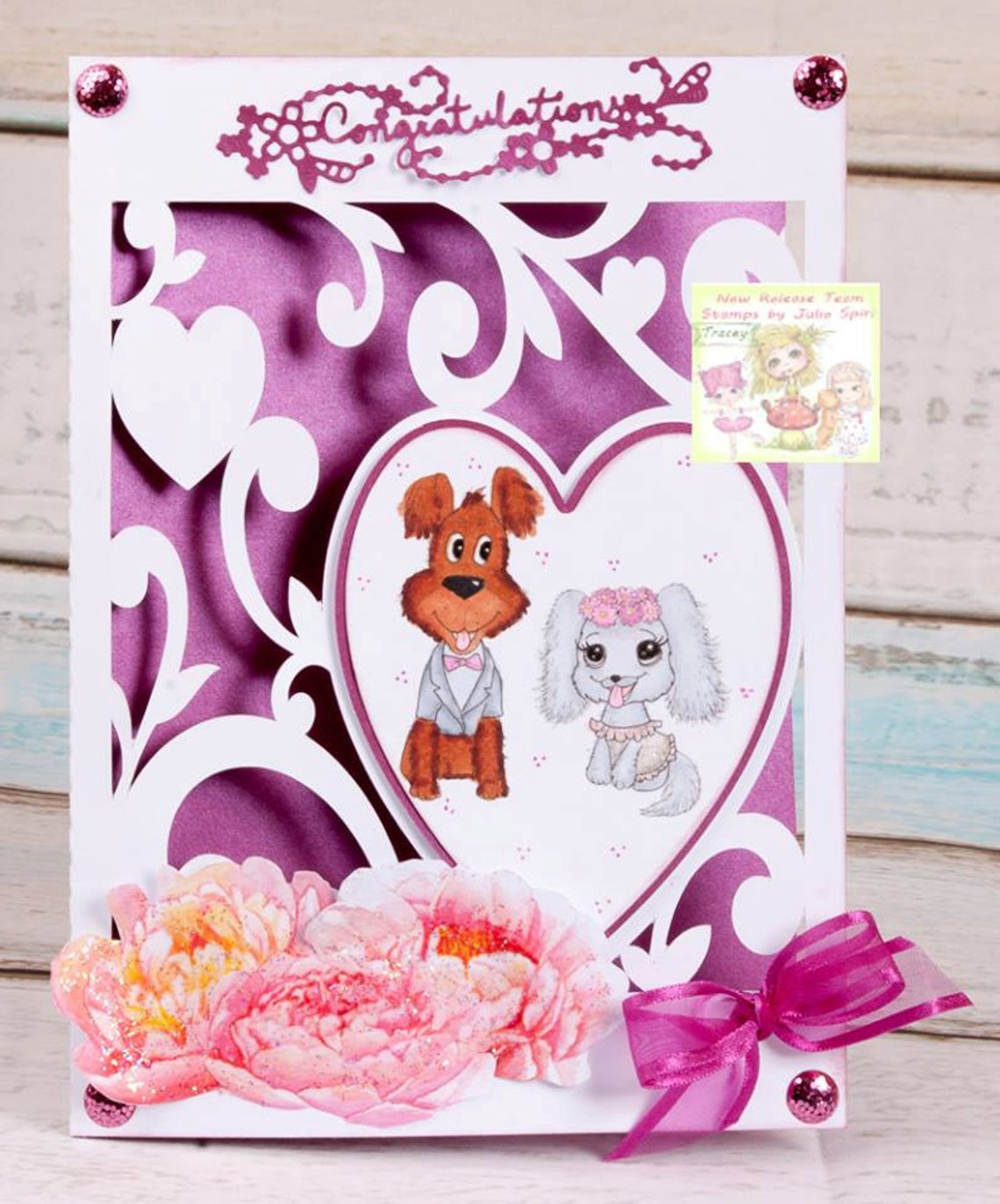 Digital Stamps Digi stamp Wedding stamp Coloring Dogs | Etsy