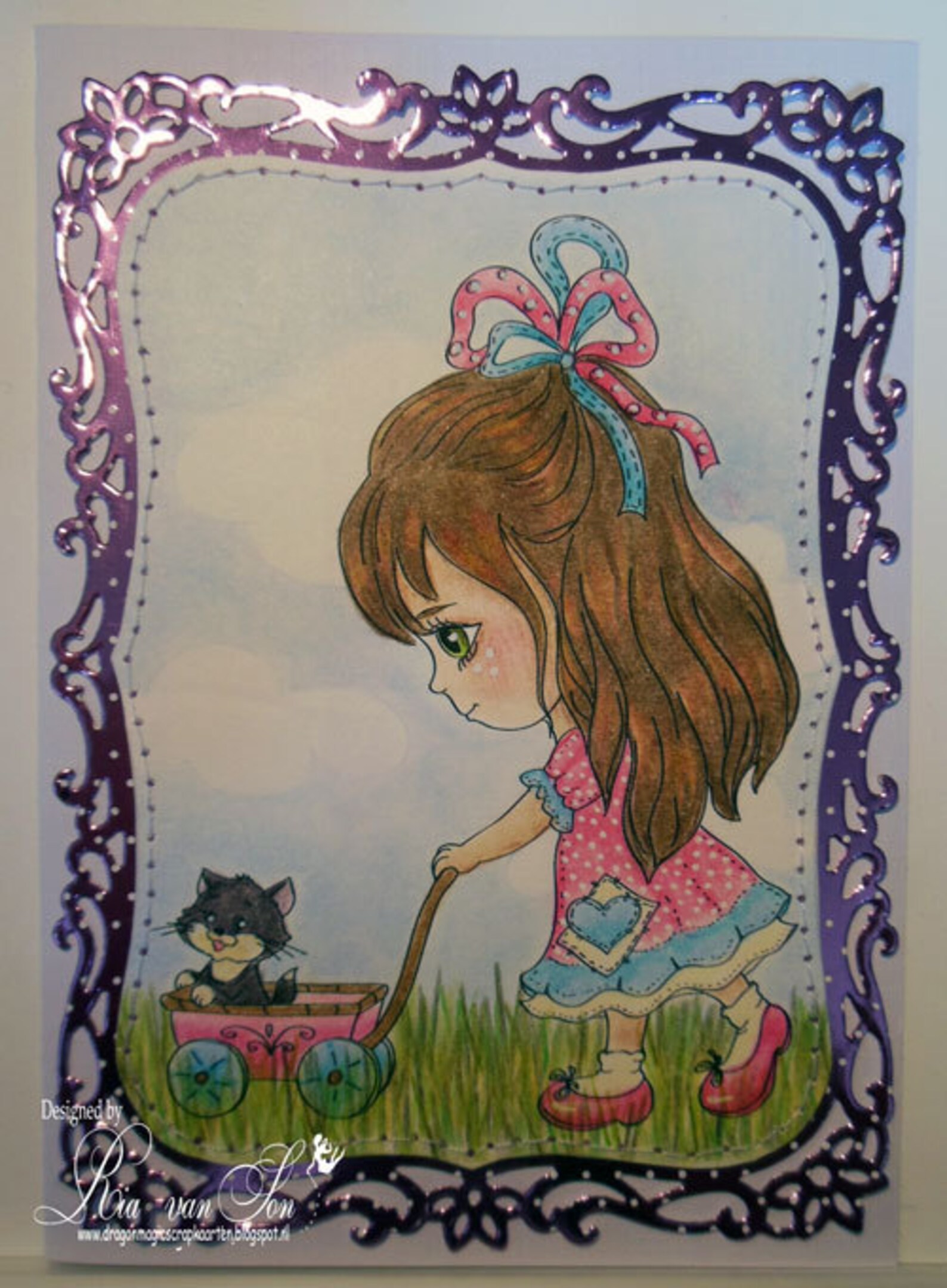 Digi Stamps Scrapbooking printable Digital stamp Girl | Etsy