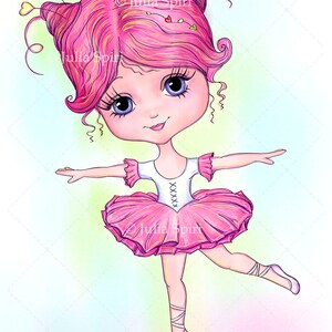 Digital Stamps, Digi Stamp, Scrapbooking Printable, Ballet Stamps ...