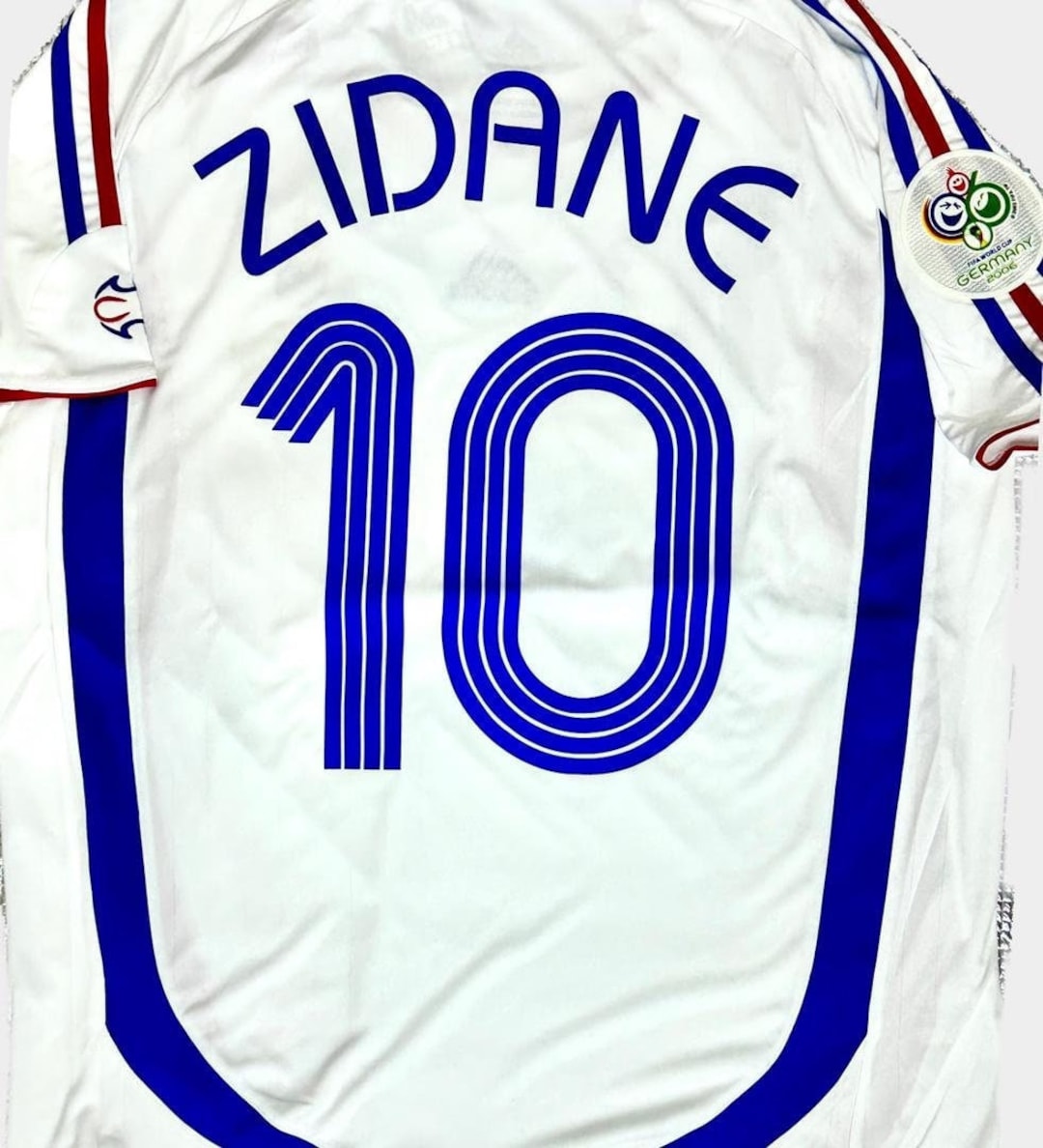 France Zidane World Cup Final Retro Jersey - Etsy