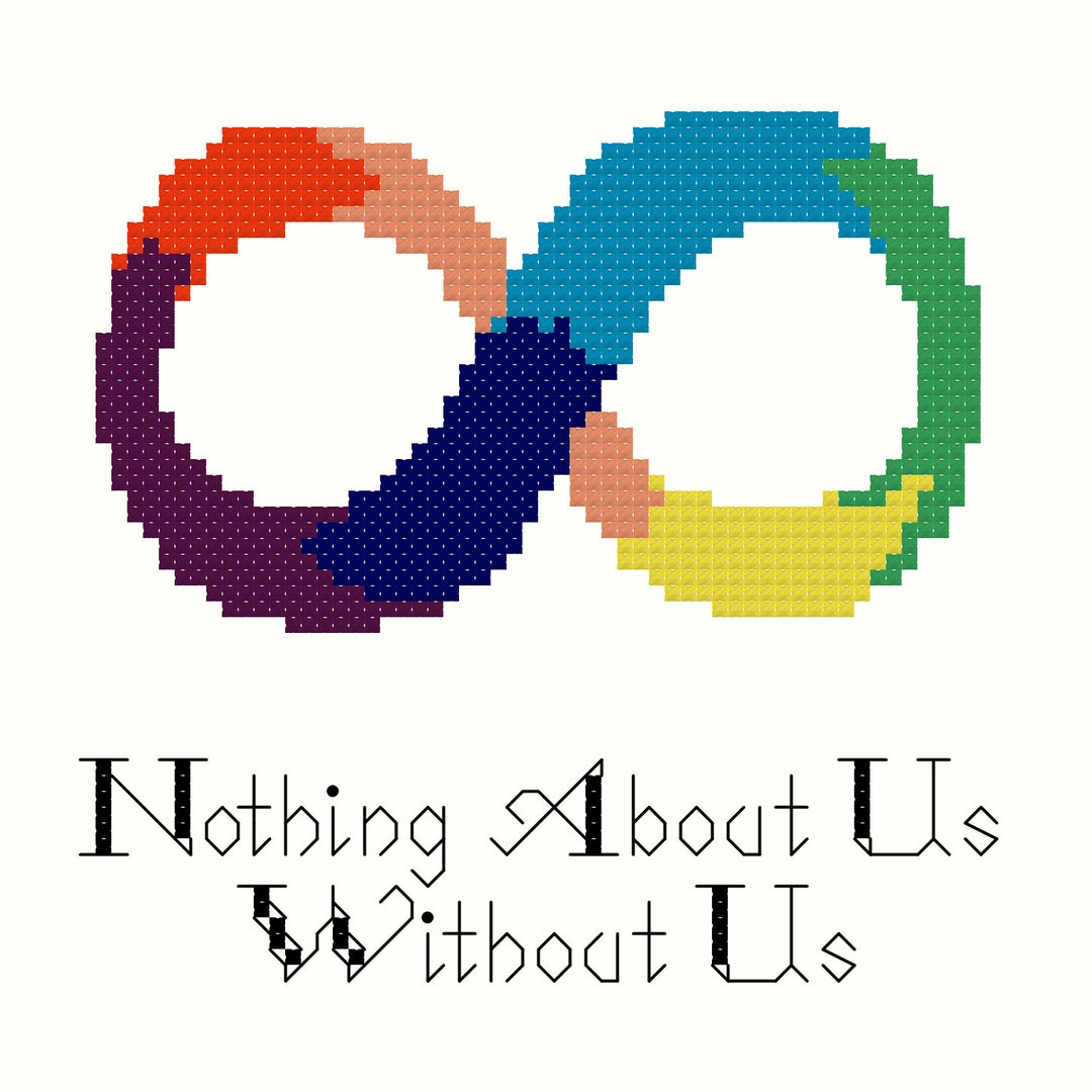 Autistic Pride Cross Stitch Pattern, PDF Instant Download - Etsy