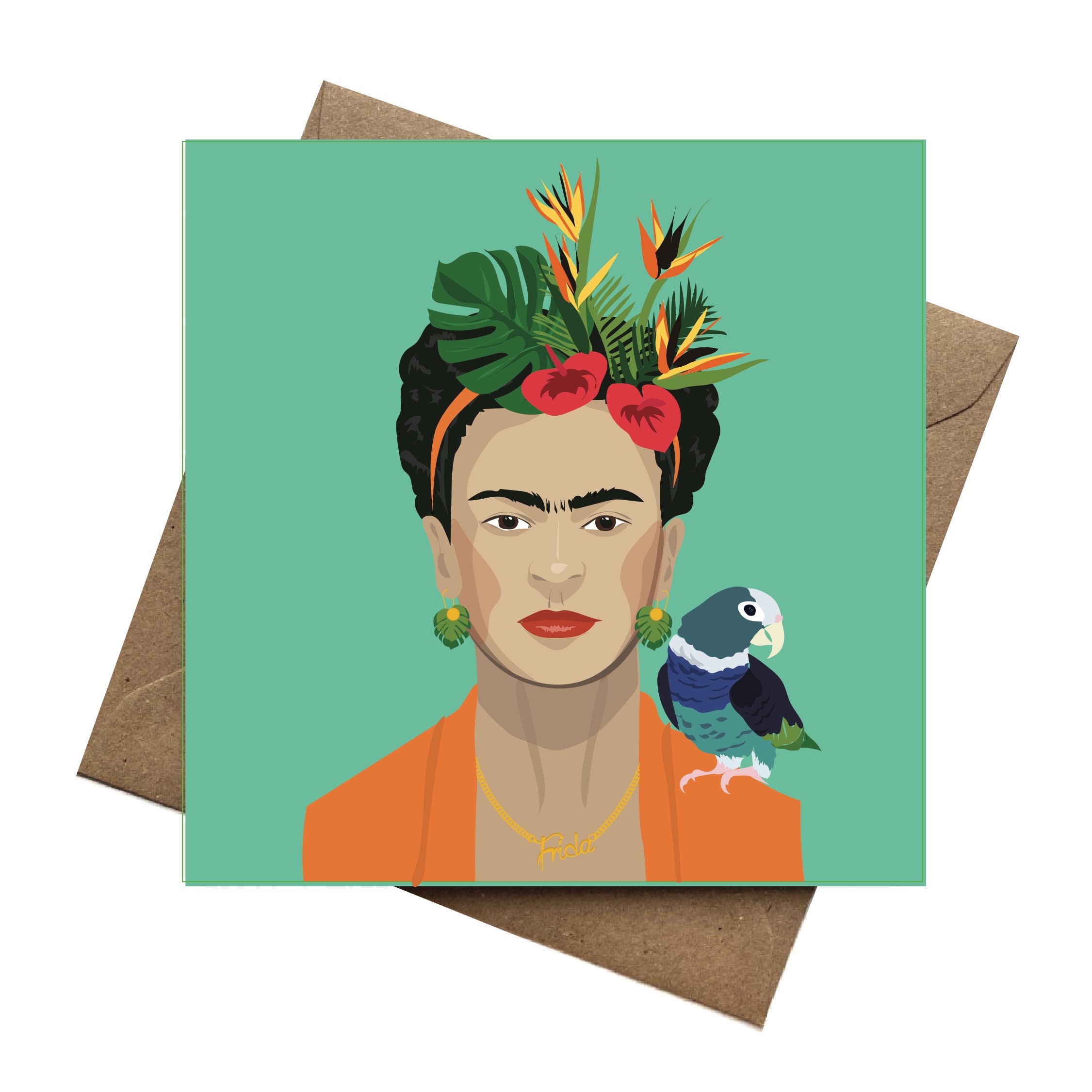 5 Pack Frida Kahlo Art Greeting Cards Mexican Artist Cards - Etsy