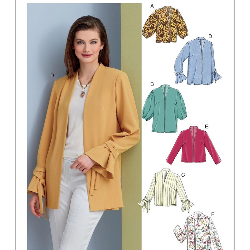 Vogue Jacket Pattern - Etsy