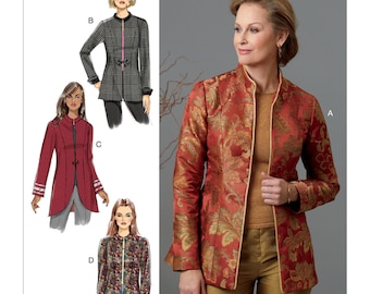 Misses' Jacket Butterick Sewing Pattern B6862 | Etsy