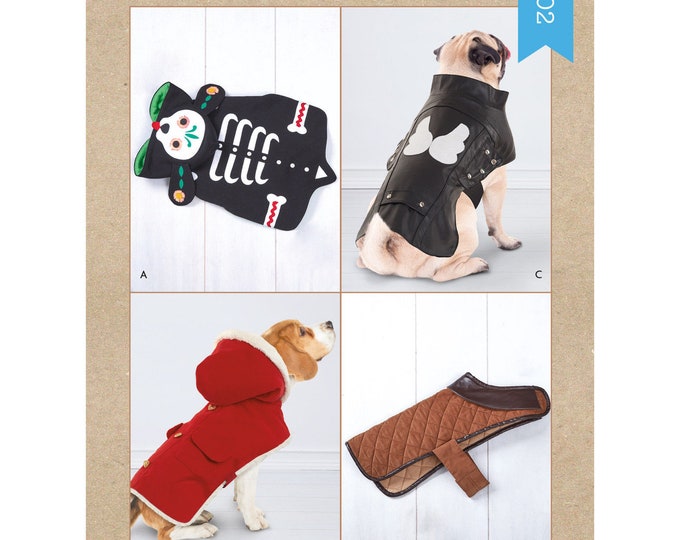 Dog Coats Kwik Sew Sewing Pattern K4302 - Etsy