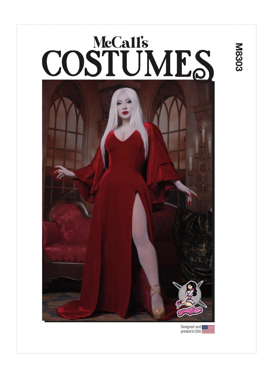 Dress and Sleeved Cape by Yaya Han Mccall's Sewing Pattern M8303 Uncut ...