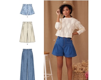 Misses Easy-to-sew Pants and Shorts Simplicity Sewing Pattern 8134 Uncut, FF - Etsy