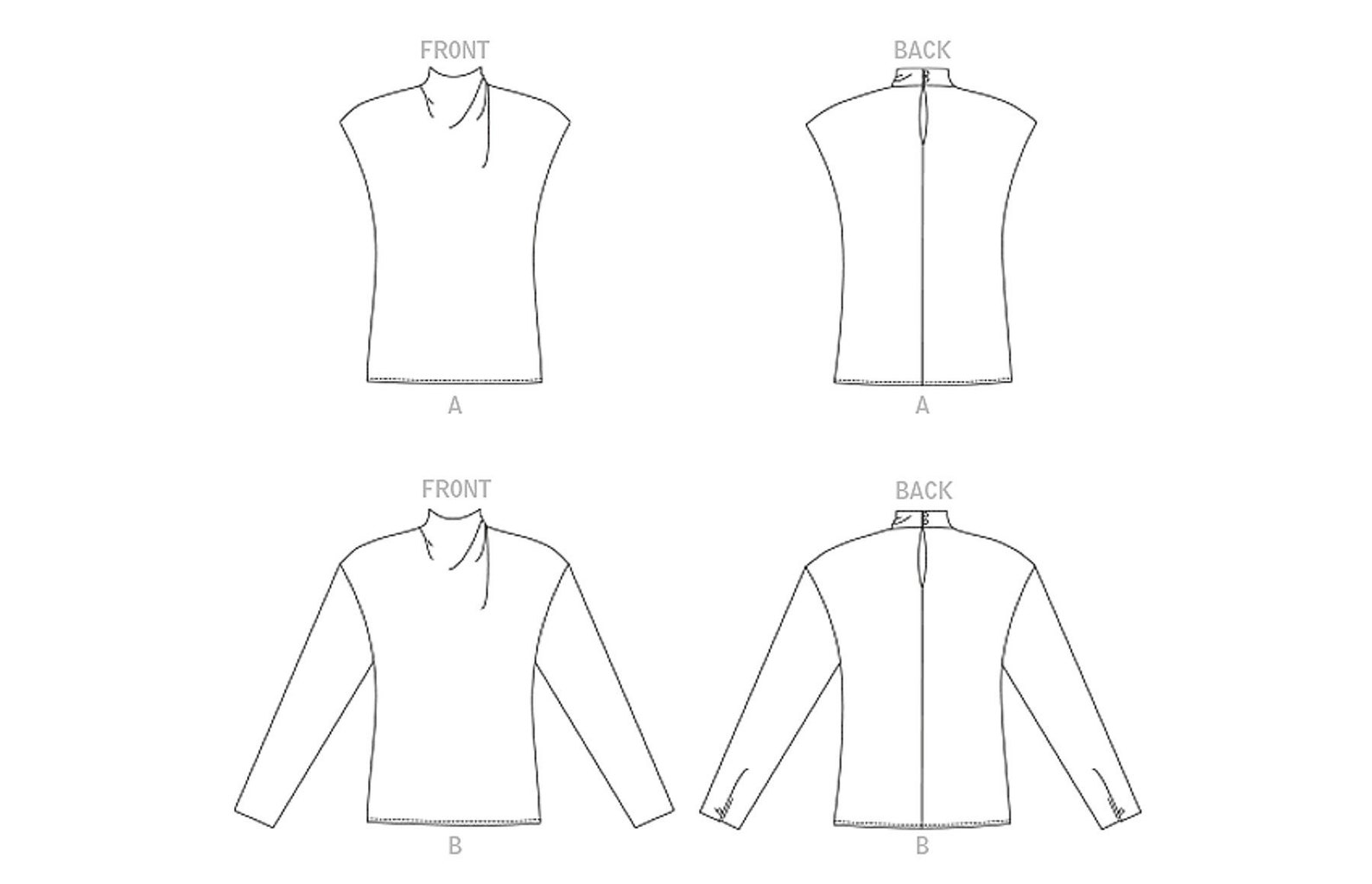 Misses Blouse Vogue Sewing Pattern V1902 Uncut, FF - Etsy