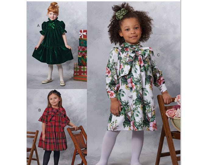 Children's Dresses Vogue Sewing Pattern V2059 Uncut, FF - Etsy