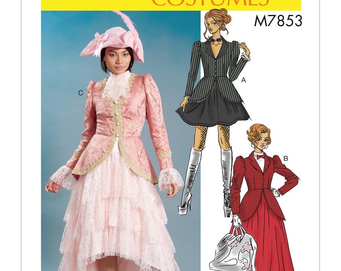 Misses' Costume Mccall's Sewing Pattern M7853 - Etsy
