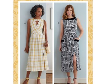 Misses' Dresses Butterick Sewing Pattern B6723 - Etsy