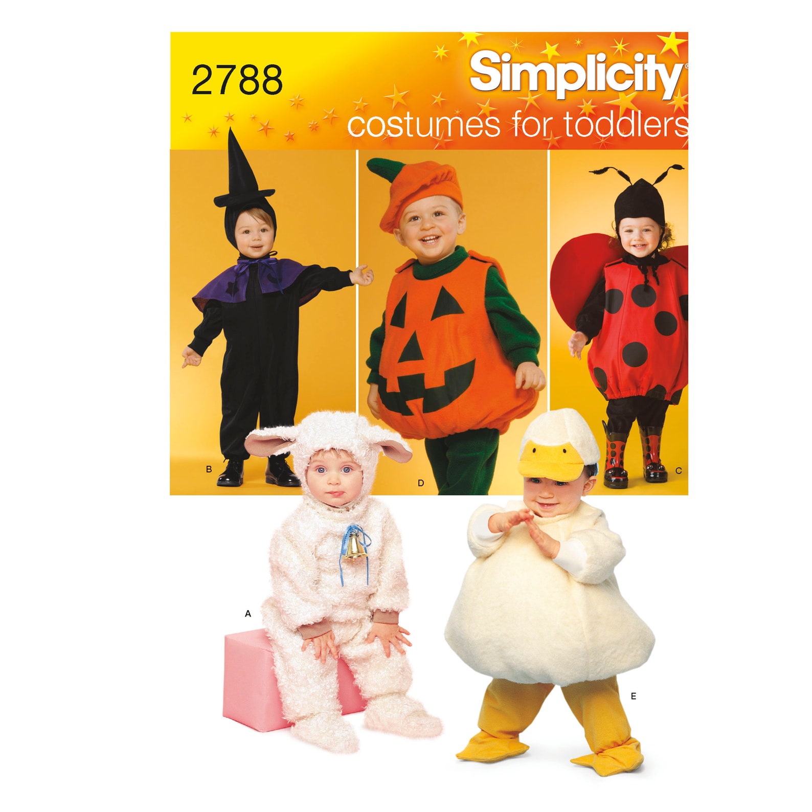 Toddler Costumes Simplicity Sewing Pattern 2788 | Etsy