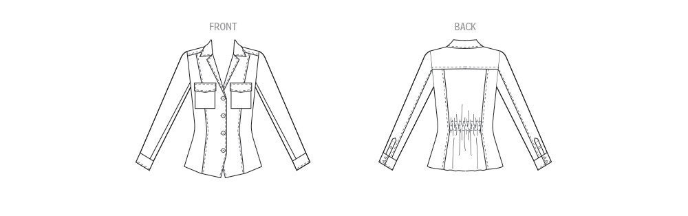 Misses' Jacket by Melissa Watson Mccall's Sewing Pattern M8504 Uncut ...