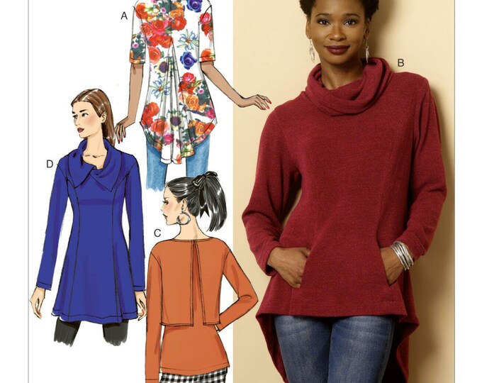 Misses' Princess Seam Tunics Butterick Sewing Pattern B6248 - Etsy