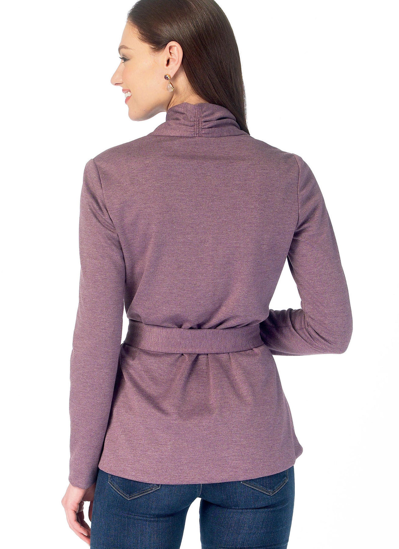 Misses' Gathered Collar Jackets and Belt Mccall's | Etsy