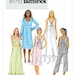 Misses Empire Dress Simplicity Sewing Pattern S9702 - Etsy