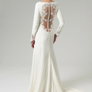 Misses' Lace-back Dresses With Train Butterick Sewing Pattern B5779 ...