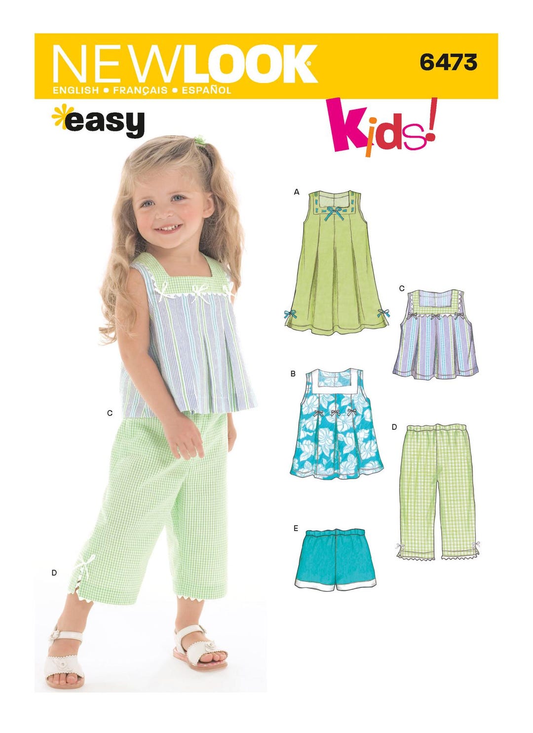 Toddlers' Separates New Look Sewing Pattern N6473 Uncut, FF - Etsy