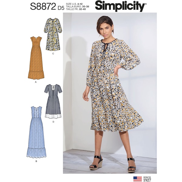 Simplicity Sewing Patterns - Etsy