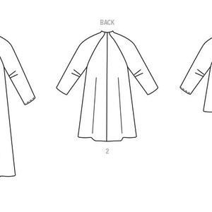 Misses Coat in Three Lengths Simplicity Sewing Pattern S9847 Uncut, FF ...