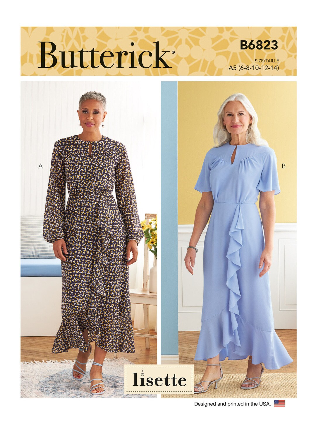 Misses Dress Butterick Sewing Pattern B6823 - Etsy