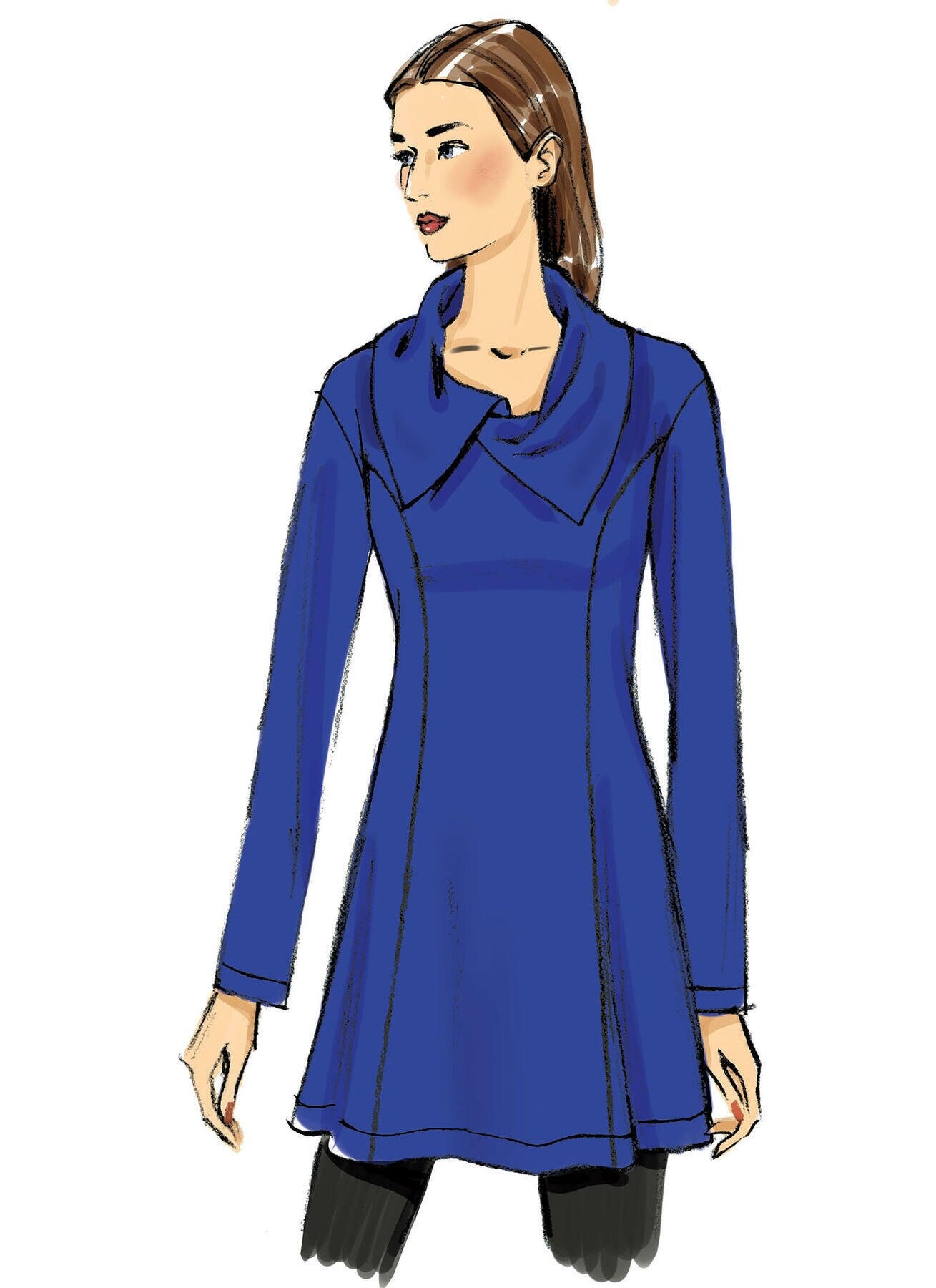 Misses' Princess Seam Tunics Butterick Sewing Pattern - Etsy